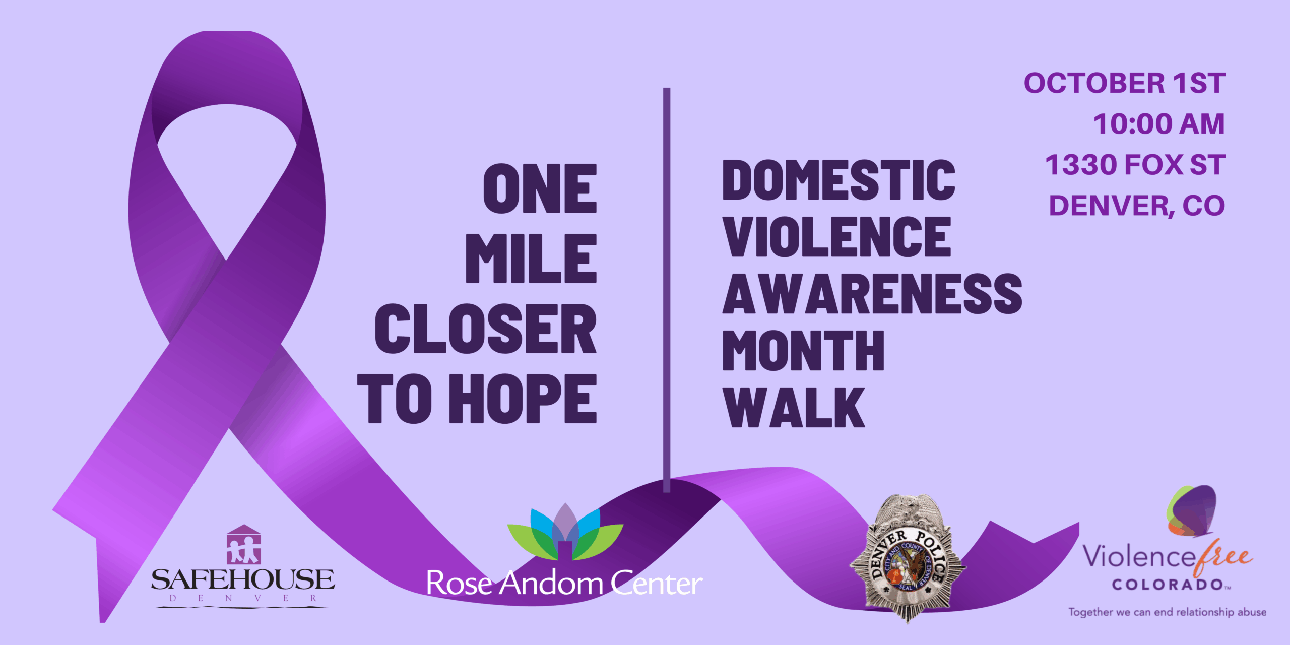 DVAM Walk 2025 - Rose Andom Center